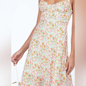 Princess Polly | Dresses | Nwt Princess Polly Amara Midi Dress Multi ...